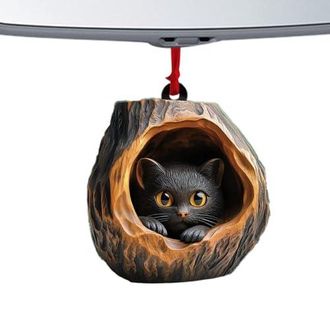 Generic D&eacute;corations de No&euml;l en forme danimal - Ornements danimaux r&eacute;alistes en acrylique 2D - D&eacute;corations festives mignonnes et portables pour la maison, les 