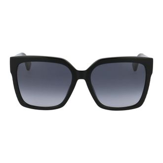 Moschino Femme, Accessoires, Noir, Taille: 57 MM Lunettes de soleil &eacute;l&eacute;gantes pour un look tendance