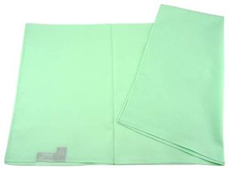 TigerTie Foulard en forme de Nickituch uni pour femme - Taille : 60 x 60 cm - 100 % coton, menthe, Taille Unique