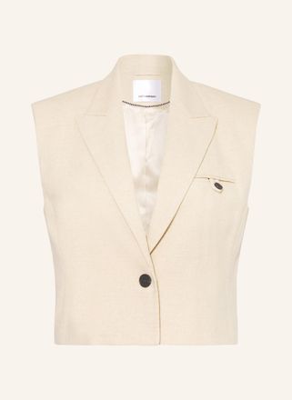 Co'Couture Cocouture Blazerweste Mit Leinen beige