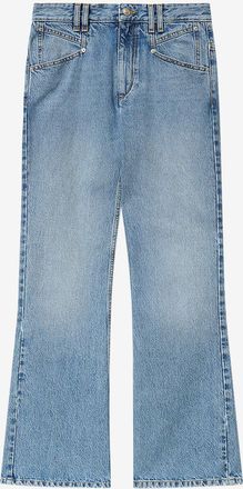 Isabel Marant Pantalon Belvia - Femme - Bleu Clair - Taille 34 - Isabel Marant