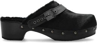 Scholl Leder-Mules Pescura Robin - - Shoes - Damen - Schwarzk - 39 EU