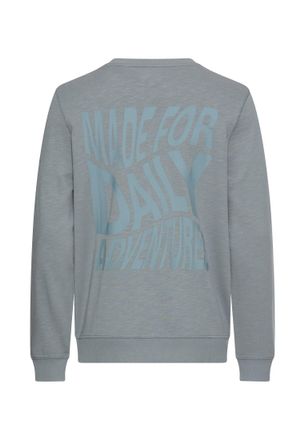 Camel Active Sweatshirt CAMEL ACTIVE, Herren, Gr. XXL, stone blau, Sweatware, Obermaterial: 100% Baumwolle, bedruckt, normal normal, Rundhals, elastischer Bund, Sw