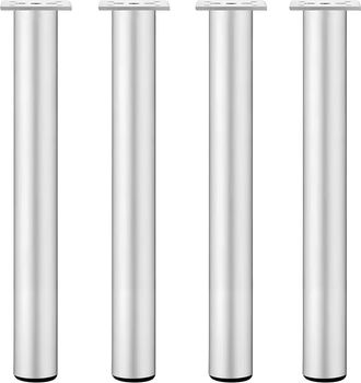 Generic 5-40CM Lange M&ouml;belf&uuml;&szlig;e Aus Aluminiumlegierung/Verstellbare Schrankf&uuml;&szlig;e Aus Metall, Inklusive Schrauben, F&uuml;r Sofas, Betten, K&uuml;che, Tische Und St&uuml;hle(Si