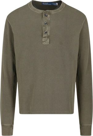 Polo Ralph Lauren chemise à col tunisien - Vert