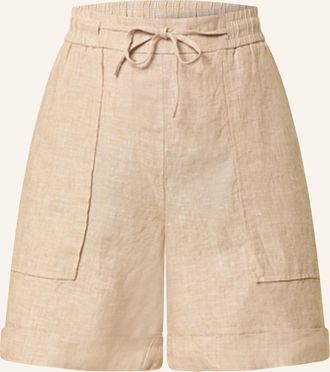 OPUS Leinenshorts Melane beige