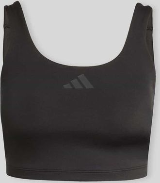 adidas Slim Fit Sport-Top mit Logo-Detail