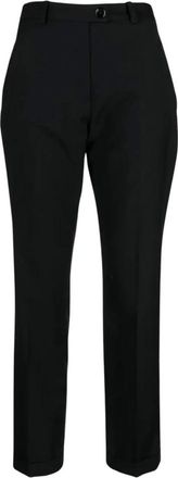 Sonia Rykiel Pantalon fusel&eacute; en laine - Femme - Pantalons - Noir - Taille: 38 FR