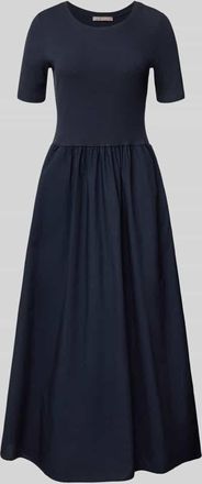 Christian Berg Midikleid in Falten-Optik