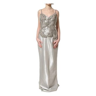 Dolce & Gabbana &Auml;rmelloses Abendkleid - - Dresses - Damen - Grau - S
