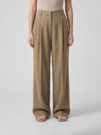 Fabiana Filippi Pantalon Femme couleur Boue