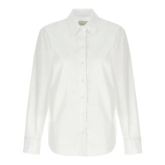 Loulou Studio Damen, Blusen & Hemden, Wei&szlig;, MGr&ouml;&szlig;e