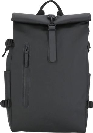 Rains Rolltop Rucksack - - Bags - unisex - Schwarzk - ONE SIZE