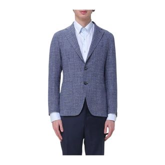 Tagliatore 1Smc22K Blazer - - Suits - Herren - Blau - 2XL
