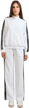 Emporio Armani Femme, Sport, Blanc, Taille: 40 FR Logo Series Stretch Modal Blend Tracksuit