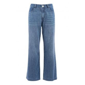 Nenette Damen, Jeans, Blau, 2XSGröße