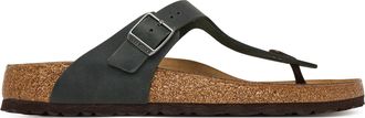 Birkenstock Zehentrenner Birkenstock Gizeh 1032738 Dunkelgr&uuml;n