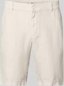 Brax Regular Fit Bermuda aus reinem Leinen