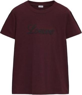 Loewe T-shirt d&eacute;contract&eacute; en coton