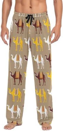 Generic Pantalon de pyjama pour homme avec poches, Multi 22, M