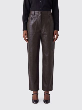 Liu Jo Pantalon fusel&eacute; en similicuir lisse &agrave; taille moyenne