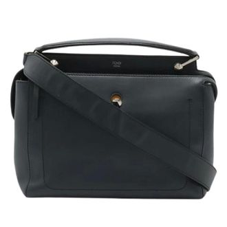 Fendi Pre-owned Dotcom Leather 2way Bag - Femme - Pre-owned - Bleu - Taille: ONE Size