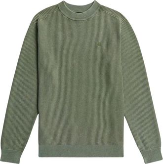 G-Star Homme, Pulls, Vert, Taille: L Pull &agrave; Maille D&eacute;lav&eacute;e