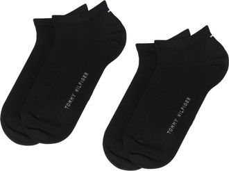 Tommy Hilfiger Kurze Socken Tommy Hilfiger 342023001 Schwarz