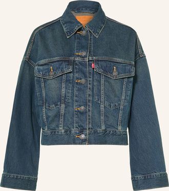 Levi's Jeansjacke Loose Crop Trucker blau