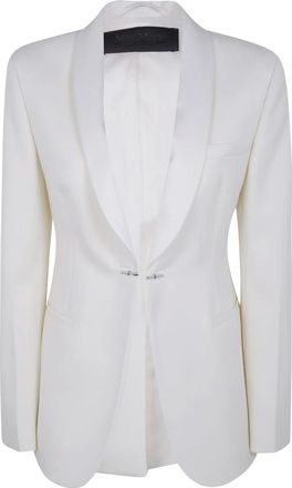 Max Mara Femme, Vestes, Blanc, Taille: 38 FR Giselle Jacket