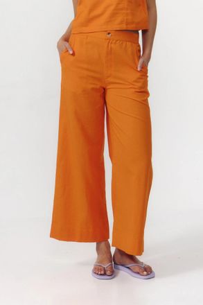 Suite13lab Damen vegan Hose Ulla Orange