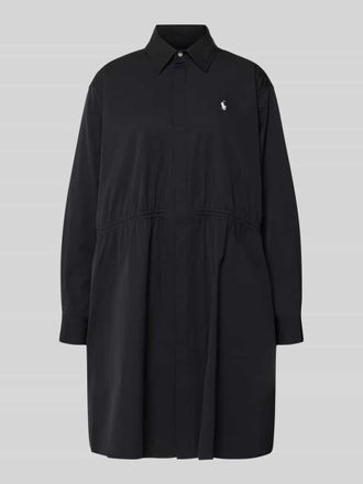 Polo Ralph Lauren Tailliertes Hemdblusenkleid aus reiner Baumwolle