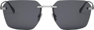 Bulgari Lunettes de soleil Octo Finissimo - Homme - Accessoires - Gris - Taille: 61 MM