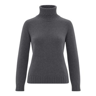Fabiana Filippi Dolcevita &agrave; col roul&eacute; - Femme - Pulls - Gris - Taille: 36 FR