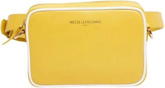 Ines De La Fressange Femme, Sacs, Jaune, Taille: ONE Size Marcia Banane