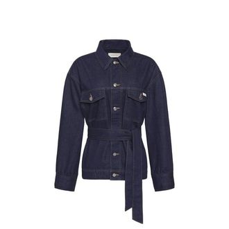 Calvin Klein Veste &agrave; nouer en denim de coton