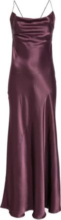 Pinko Pinko, Femme, Robes, Violet, Taille: 36 FR Long Slip Dress