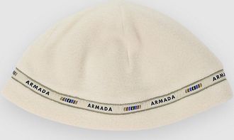 Armada Cord Lock Fleece Beanie beige