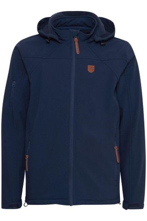 Indicode Softshelljacke IDJonas &Uuml;bergangsjacke mit abnehmbarer Kapuze