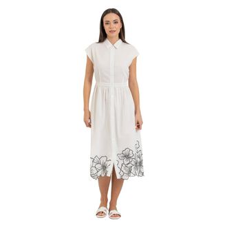 Kocca Femme, Robes, Blanc, Taille: 38 FR Kirarix Robe-chemise