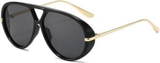 Generic Lunettes De Soleil D&eacute;coratives For Hommes, Femmes Et, Id&eacute;ales For Les Vacances Le Sport(Black)