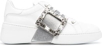 Roger Vivier Low-Top Sneaker - Sneakers Silver - Gr. 36,5 (EU) - in Silber - f&uuml;r Damen