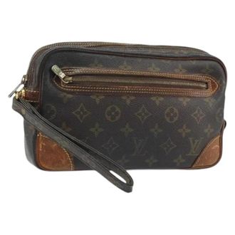 Louis Vuitton Pre-owned Marly Dragonne GM Clutch Bag - - Pre-owned - Damen - Braun - ONE SIZE