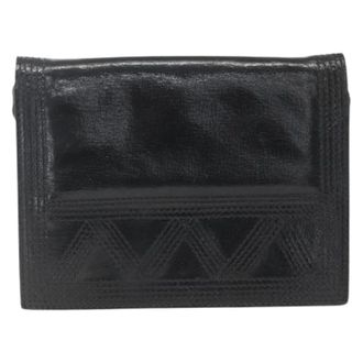 Saint Laurent Sac bandouli&egrave;re en cuir Pre-owned - Femme - Pre-owned - Noir - Taille: ONE Size