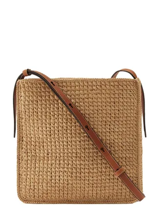 Helen Kaminski Womens Shoulder Bag Neja Ns Raffia Beige