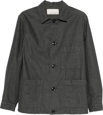 Original Vintage Style surchemise à boutonnière - Gris