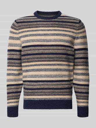 Barbour Pullover aus Wolle mit Rundhalsausschnitt