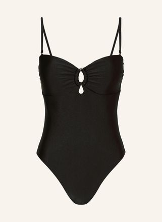Mrs & Hugs Mrs & Hugs Bandeau-Badeanzug Mit Cut-Outs schwarz