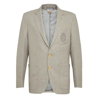 Billionaire Boys Club Homme, Vestes, Beige, Taille: XL Blazer Crest