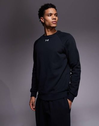 Under Armour Rival - Sweat ras de cou en polaire - Noir